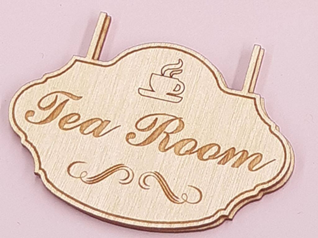 Tea room poster